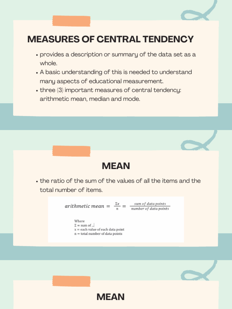 Scientific Notation Education Presentation in Red Cream Orange ...