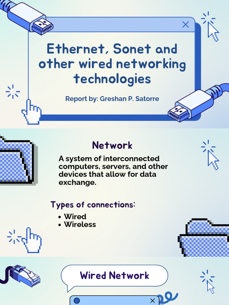 Ethernet and SONET Networking Overview | PDF | Coaxial Cable | Computer ...