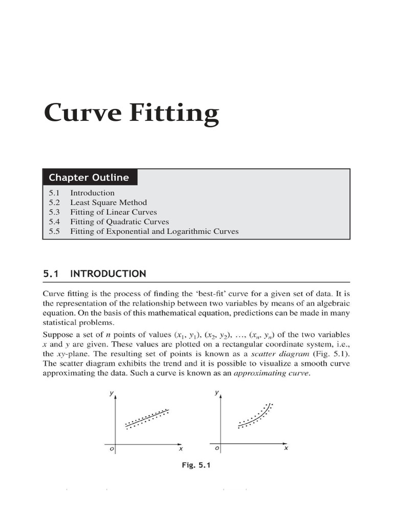 Curve Fitting Techniques Explained | PDF | Errors And Residuals | Least ...