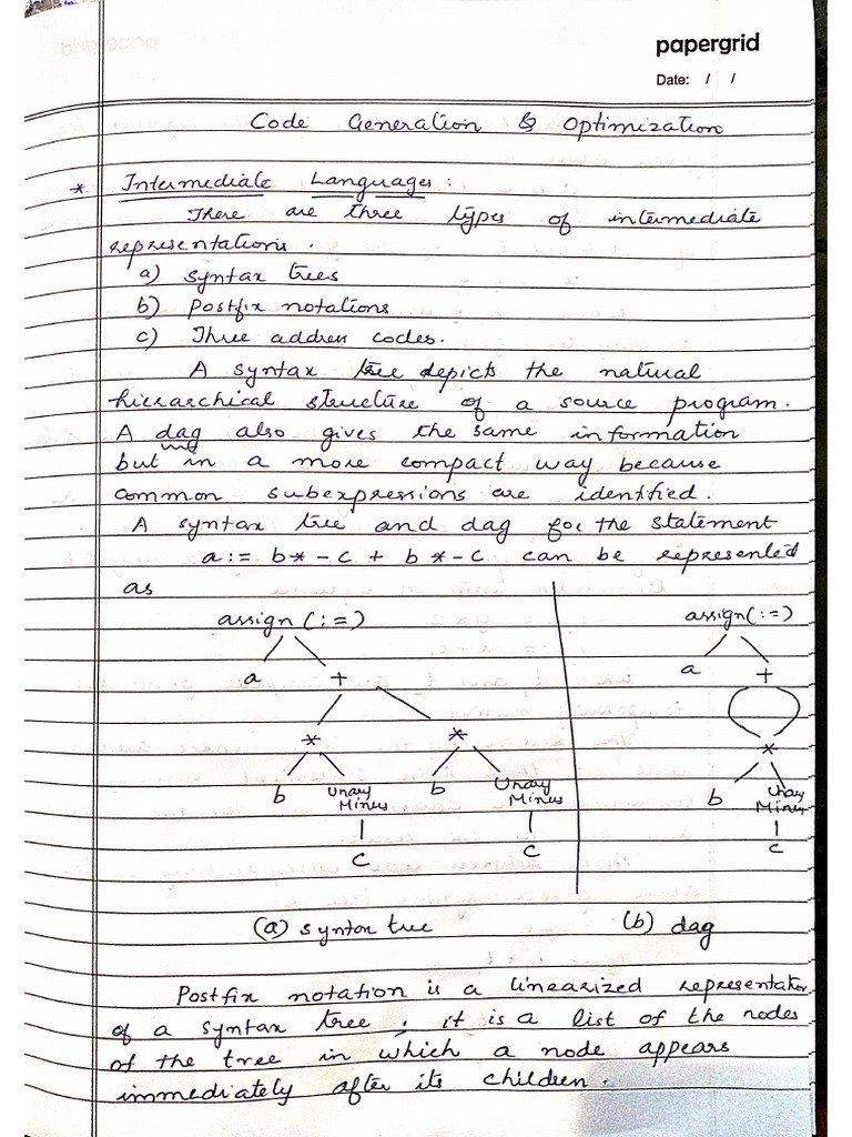Compiler Design Module IV - Part 1 | PDF