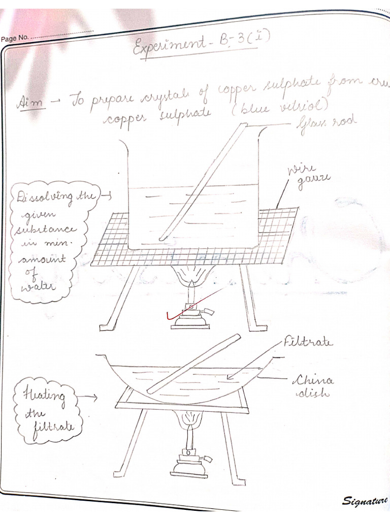 Chemistry Practical File | PDF