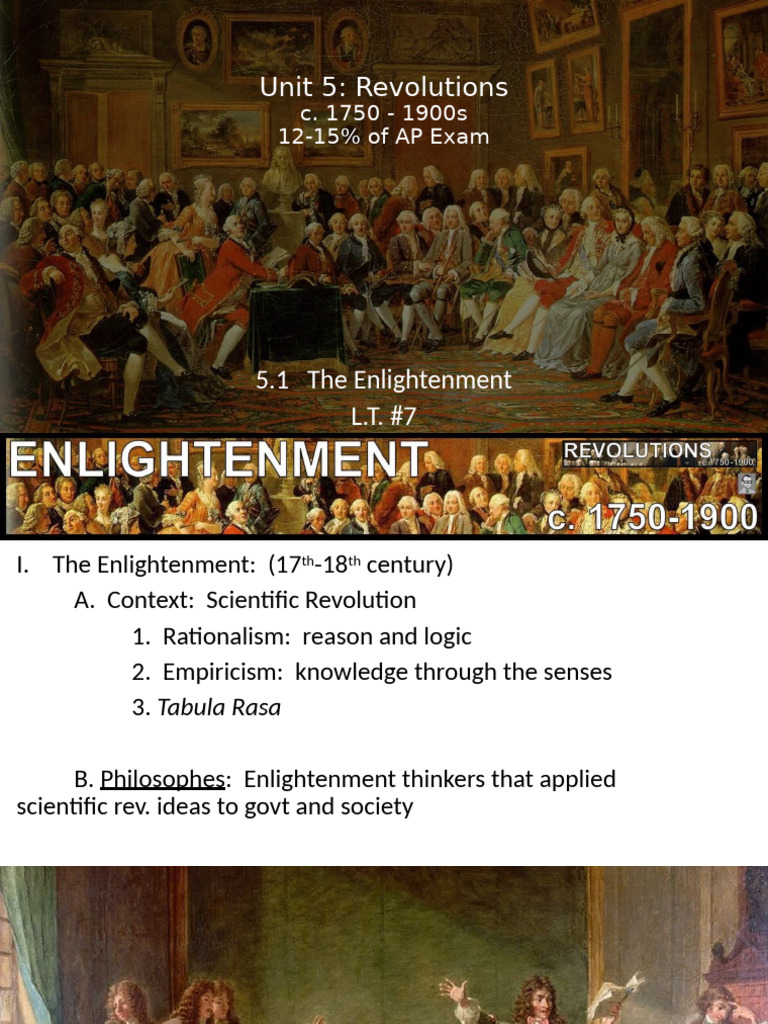 5.1 Englightenment and Absolutism | PDF | Age Of Enlightenment ...