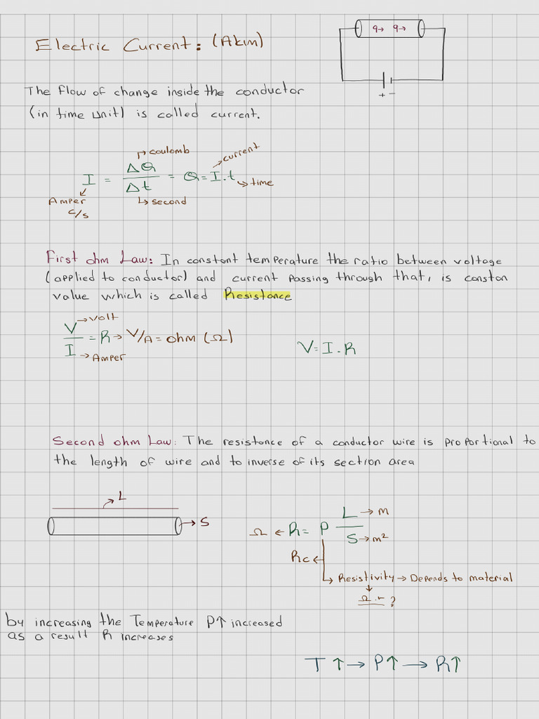 Electric Current | PDF