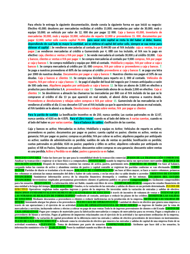 Chivo de Conta | PDF | Contabilidad | Business