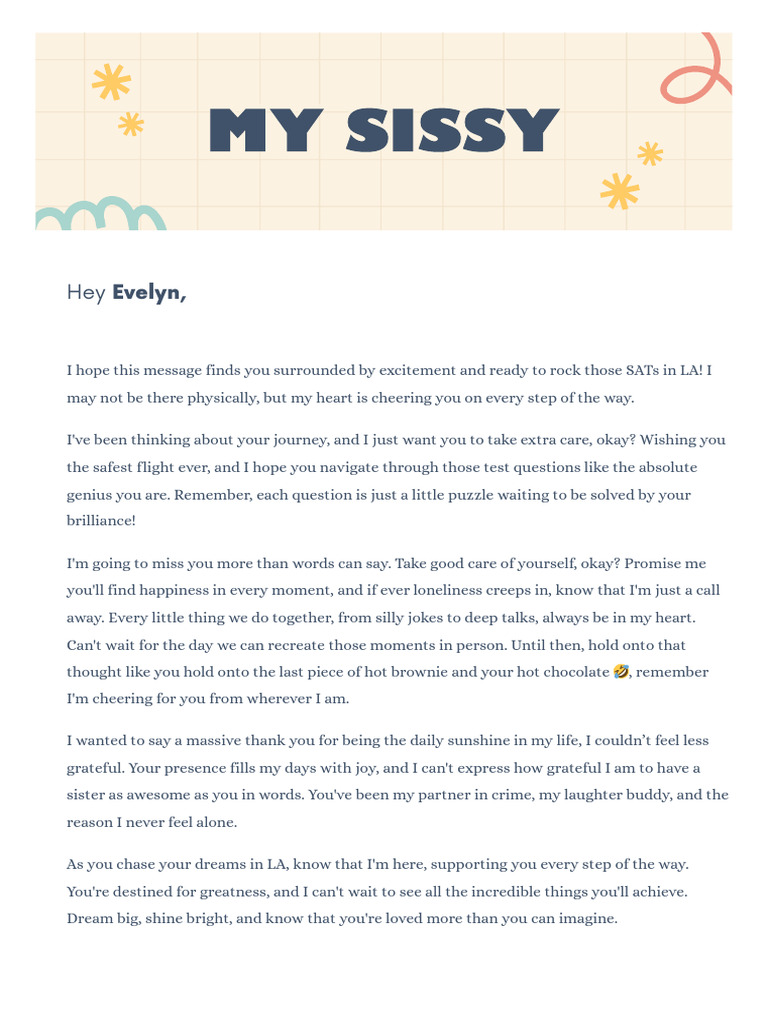 Special_Letter_for_Evelyn | PDF