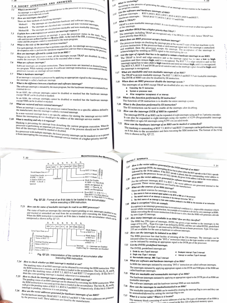 Interrupts Pdf Computer Architecture Computer Engineering