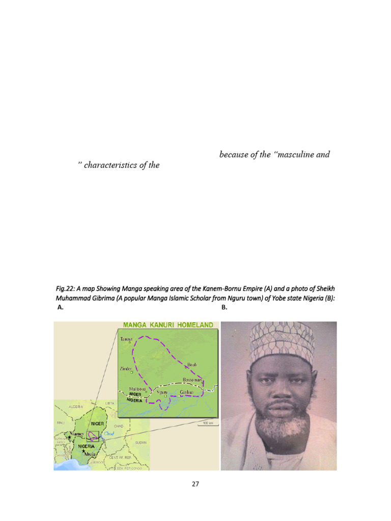 Manga Kanuri dialect | PDF