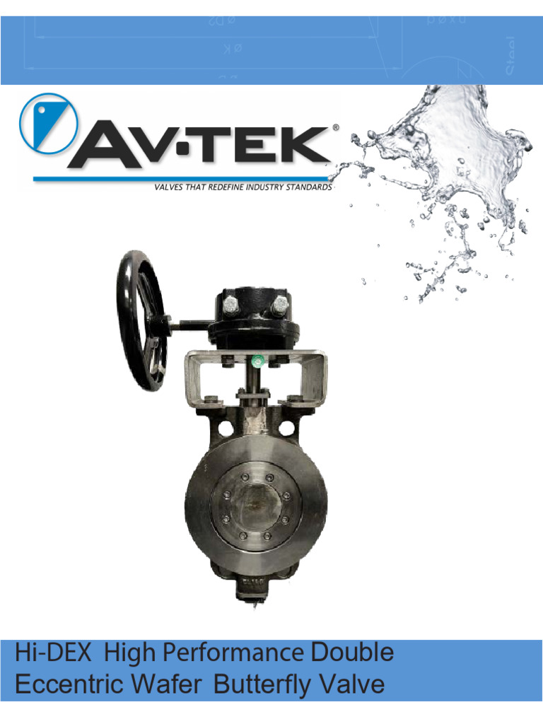 Av-Tek HIDEX Double Eccentric | PDF | Stainless Steel | Valve