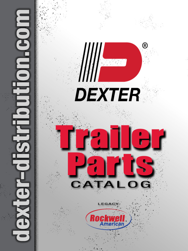 Dexter Trailer Parts Catalog | PDF | Trailer (Vehicle) | Axle