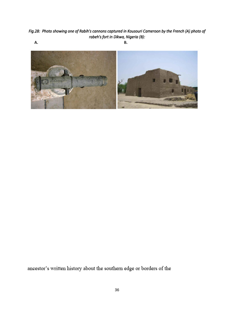 Rabeh's Fort in Dikwa Borno State, Nigeria | PDF