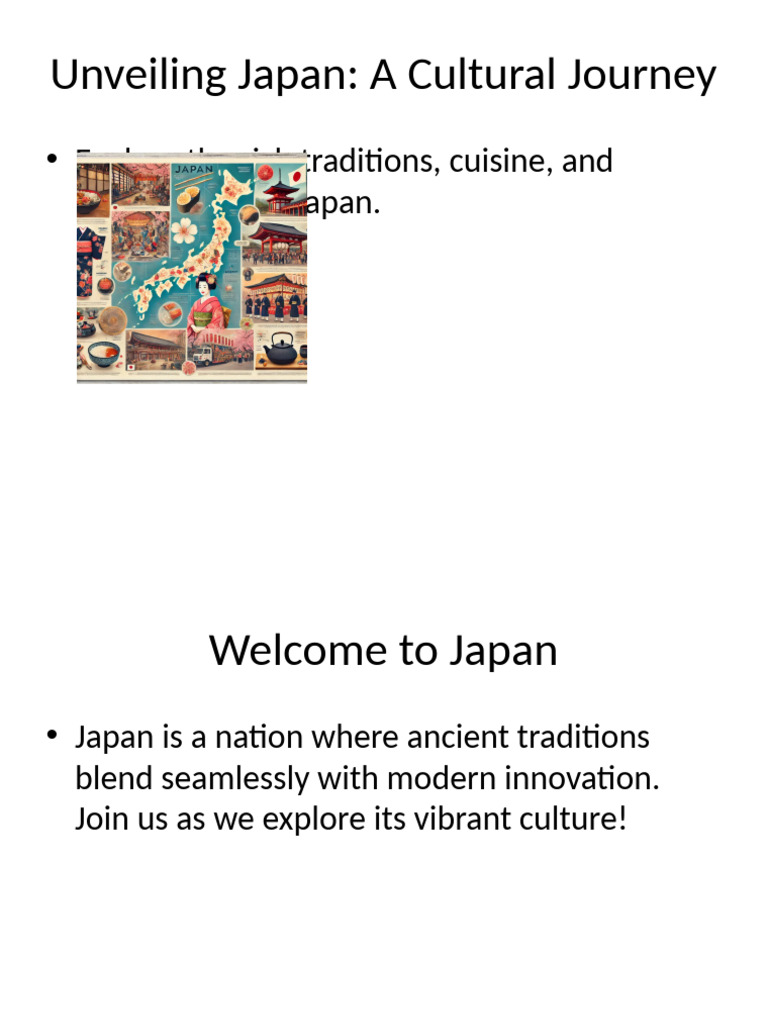 Discover Japan's Rich Cultural Heritage | PDF