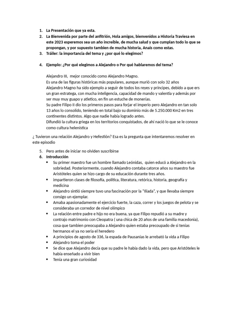 Alejandro Magno y Hefestión: ¿Amor o Amistad? | PDF | Alejandro el Grande