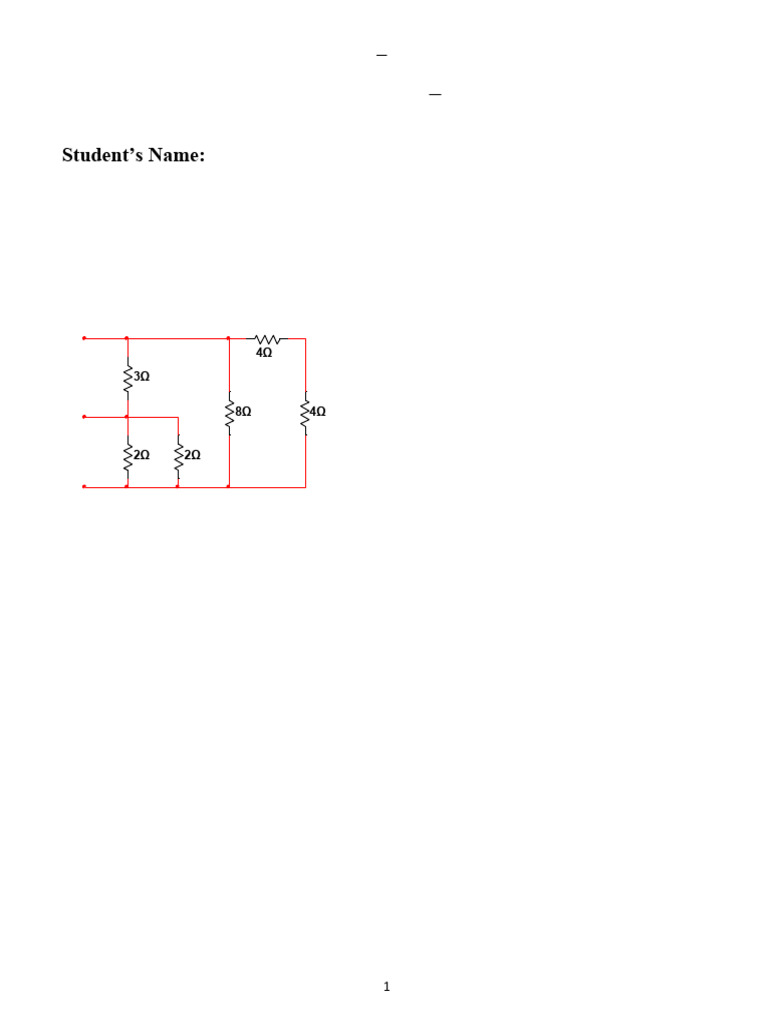 Intro To ECE - HW Assigment 2 | PDF | Electrical Network | Voltage