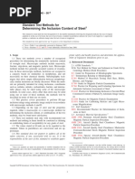 ASTM E45-18 Standard Test Methods For Determining The Inclusion Content ...
