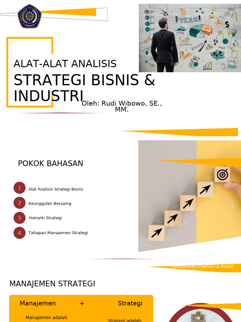 MSR1 Dan 2 Manajemen Strategi & Resiko | PDF