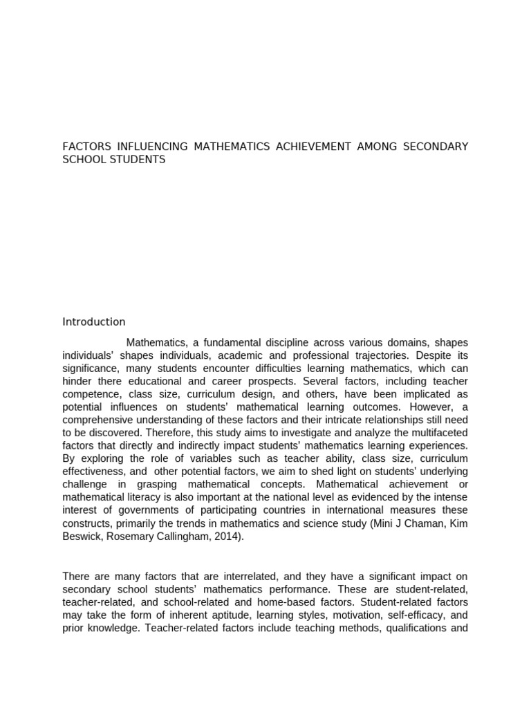 Inbound 4750837078009889510 | PDF | Self Efficacy | Teaching Mathematics