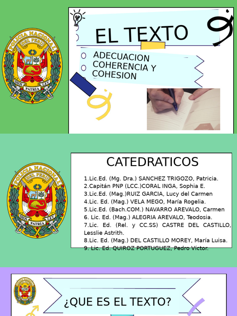 Características de un Texto Coherente | PDF | Textos Religiosos ...