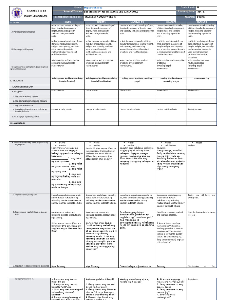 DLL_MATH 2_Q4_W4 | PDF