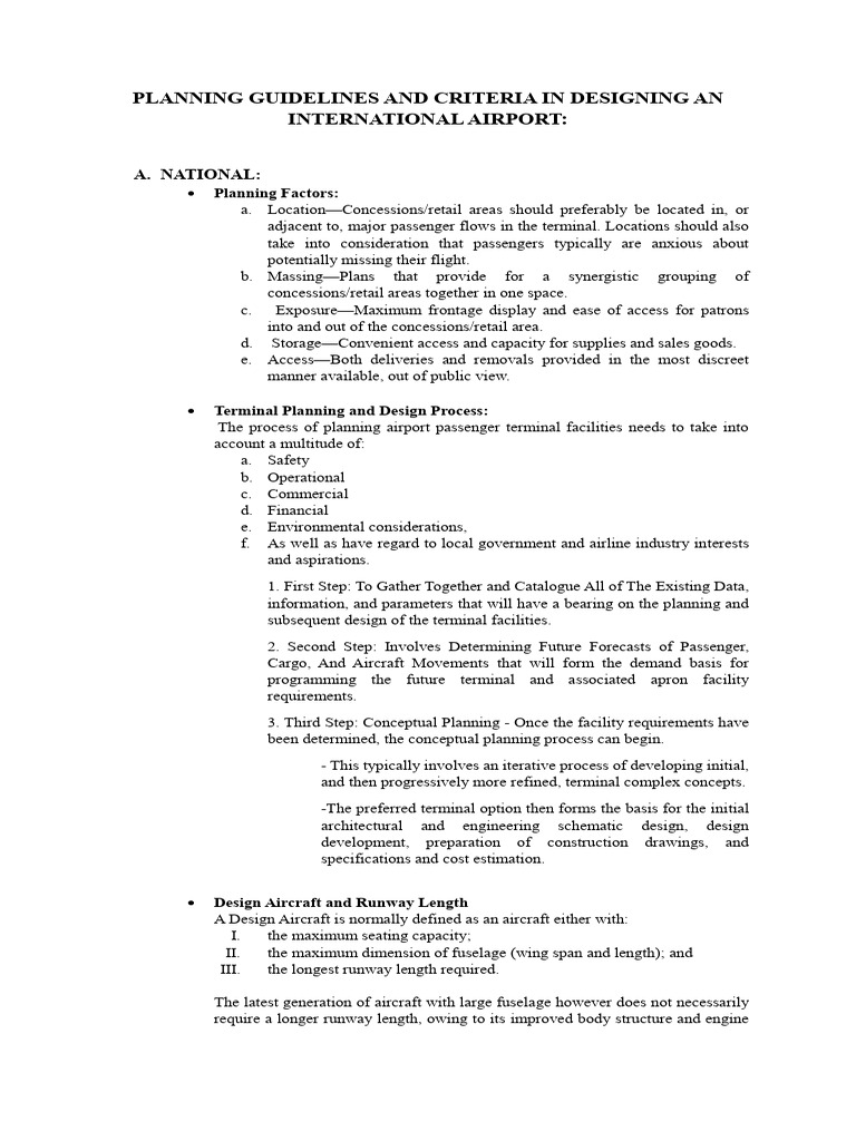 Arcdes88 - RSW 01 Midterms Airport Terminal | PDF | Runway | Airport