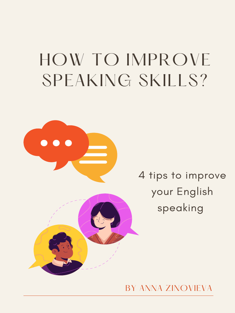 How to Improve English Speaking Skills | PDF