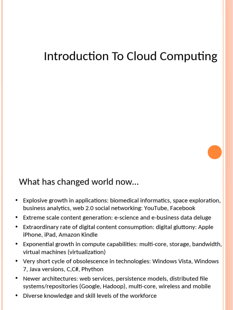 Chap1-Introduction_cc | PDF | Cloud Computing | Software As A Service
