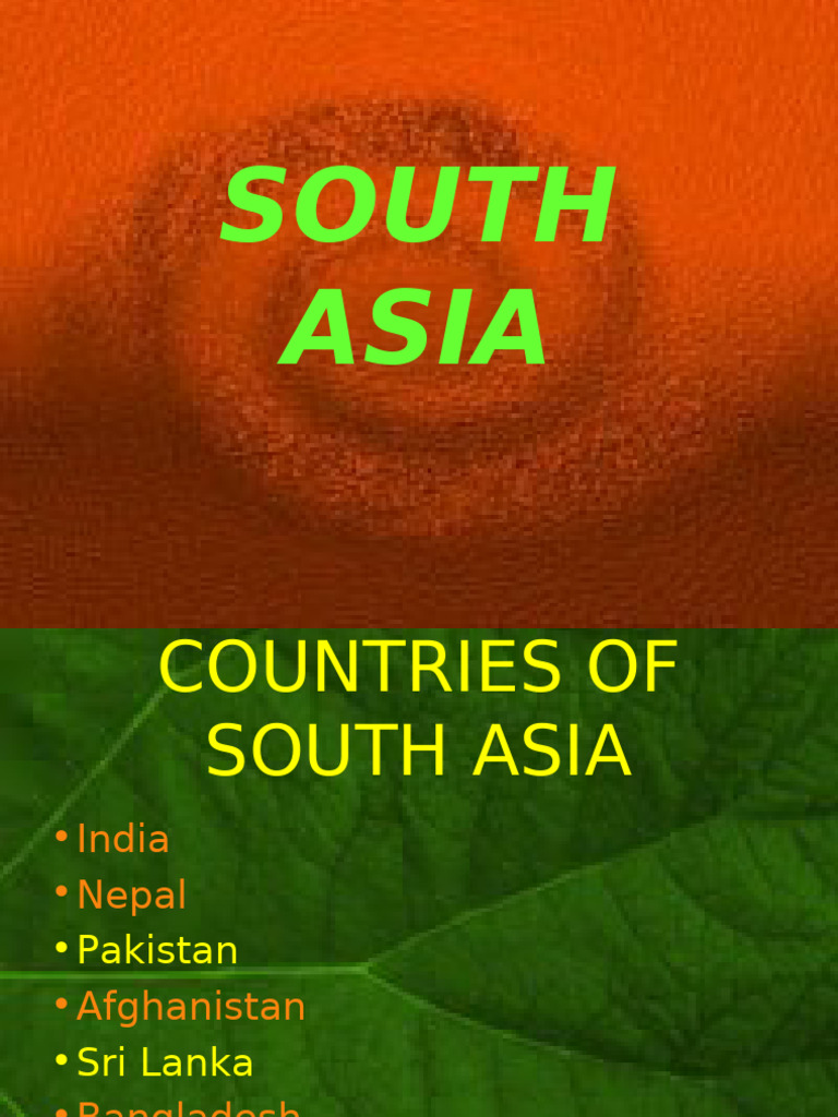 South Asia | PDF