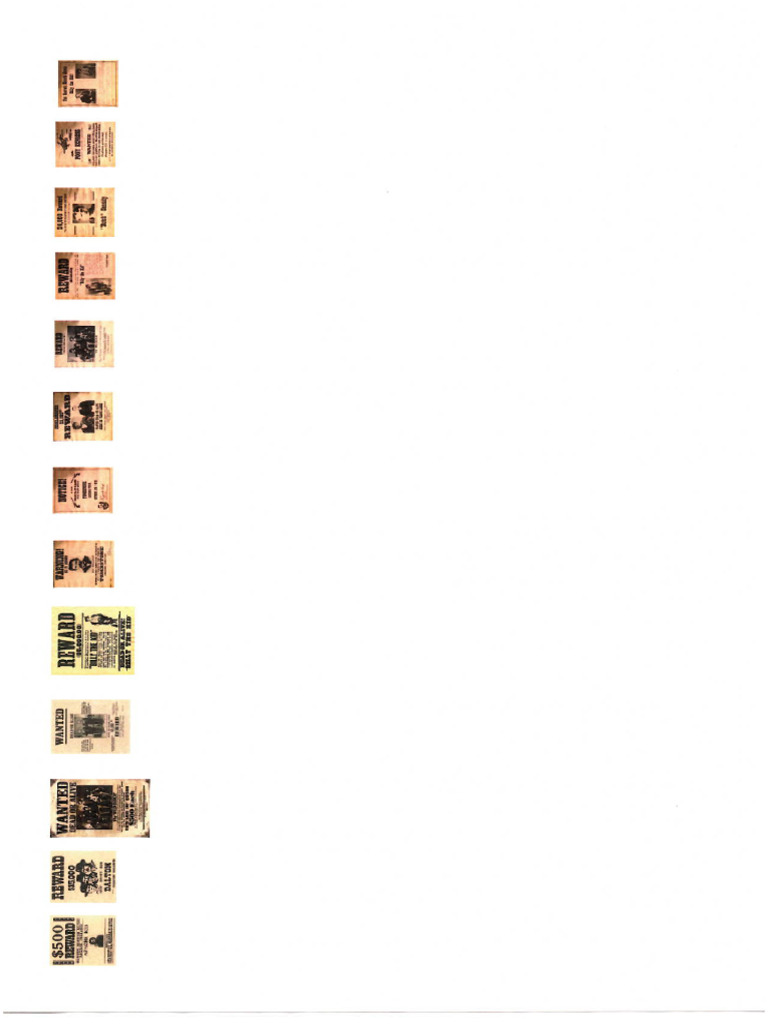 Wanted posters | PDF