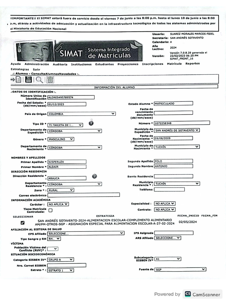Aldair Antonio Nisperuza | PDF