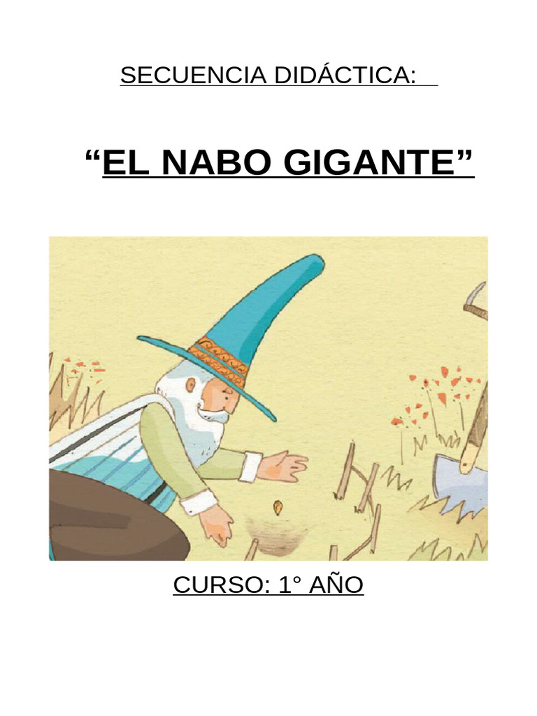 5° El Nabo Gigante | PDF | Comunicación humana | Aprendizaje