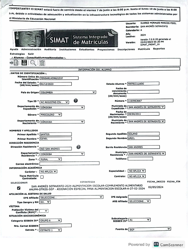 Genel Santos Solano | PDF