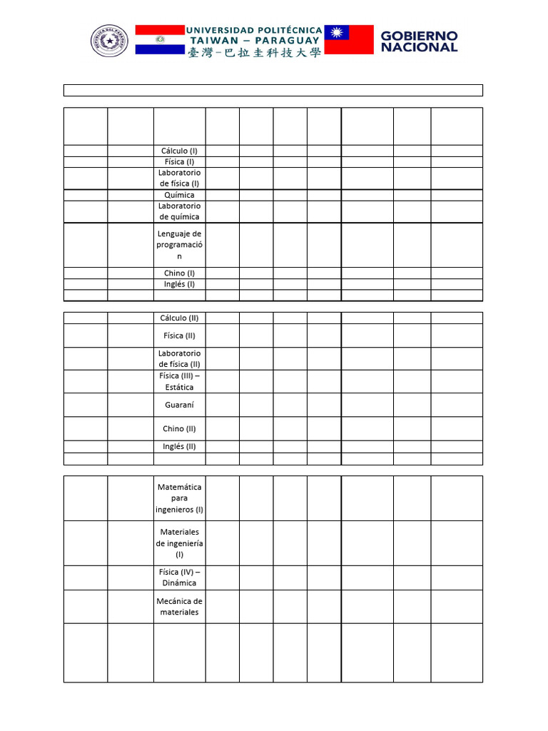 Malla Curricular ELE Version 2 | PDF | Física Aplicada e Interdisciplinaria | Ingeniería