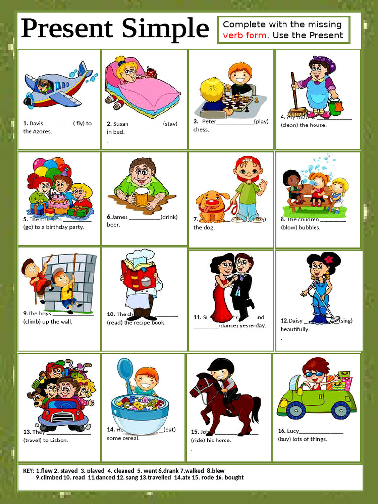 Presente Simple | PDF