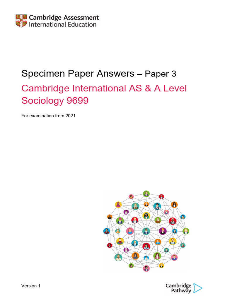 9699 Specimen Paper Answers - Paper 3 (For Examination From 2021) | PDF ...