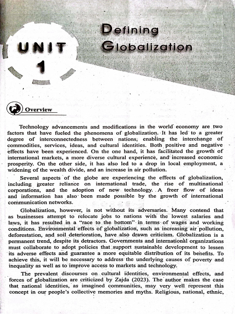 Contemp - World | PDF