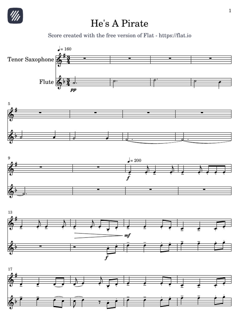 Hes A Pirate | PDF
