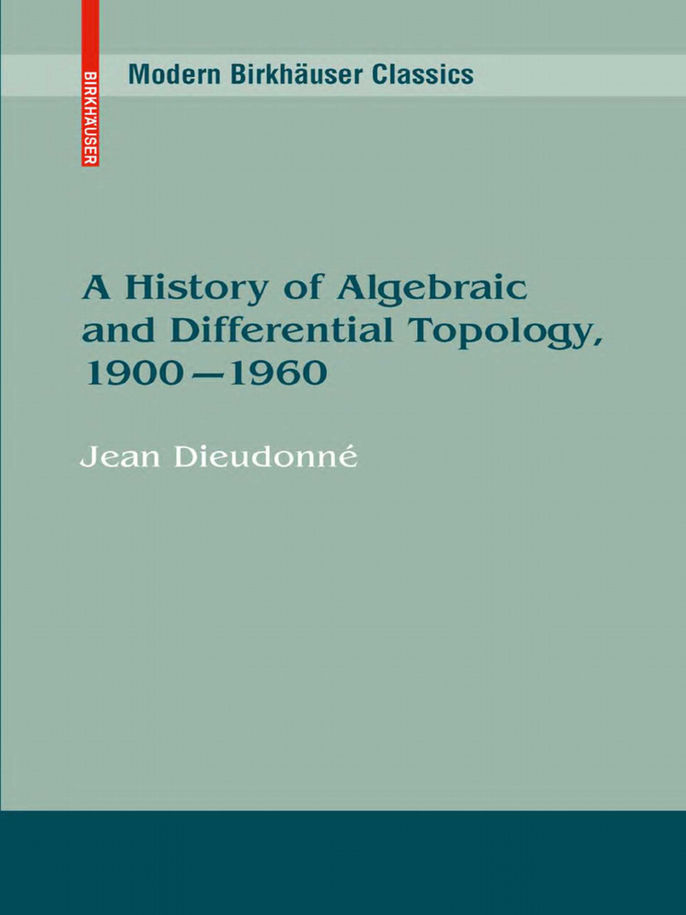 A History of Algebraic and Differential Topology 1 250211 083649 | PDF ...