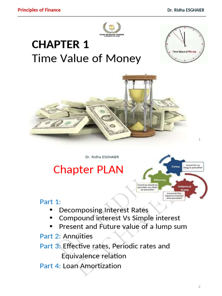 Chapter 1 - (Students 2P) Time Value of Money - Unlocked | PDF ...