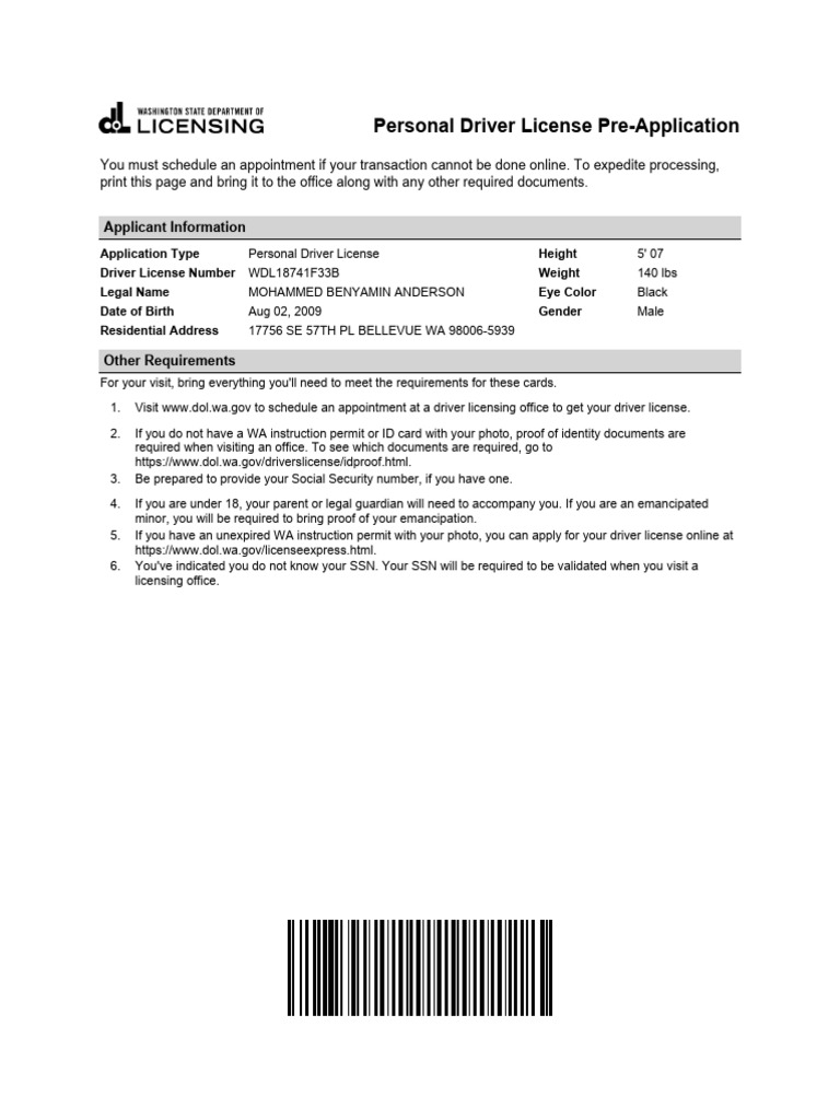 Pre Application Letter | PDF