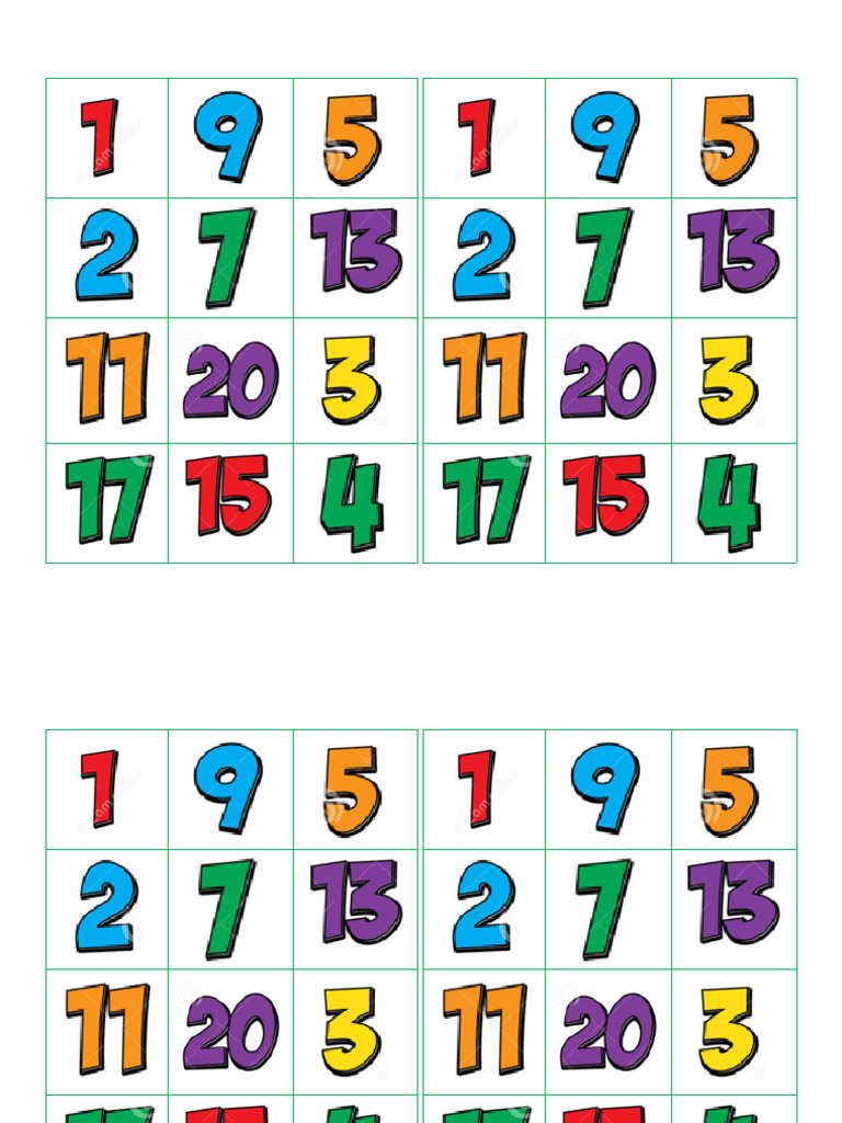 Loteria de Numeros | PDF