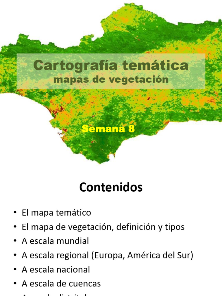 Semana 8 Carto | PDF | Mapa | Cartografía