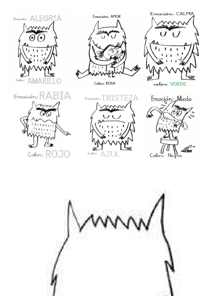 Emociones Colorea | PDF