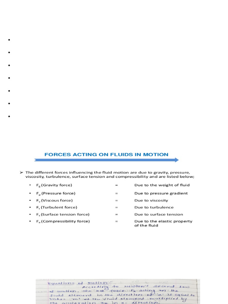 Unit 3 - Fluid Dynamics | PDF