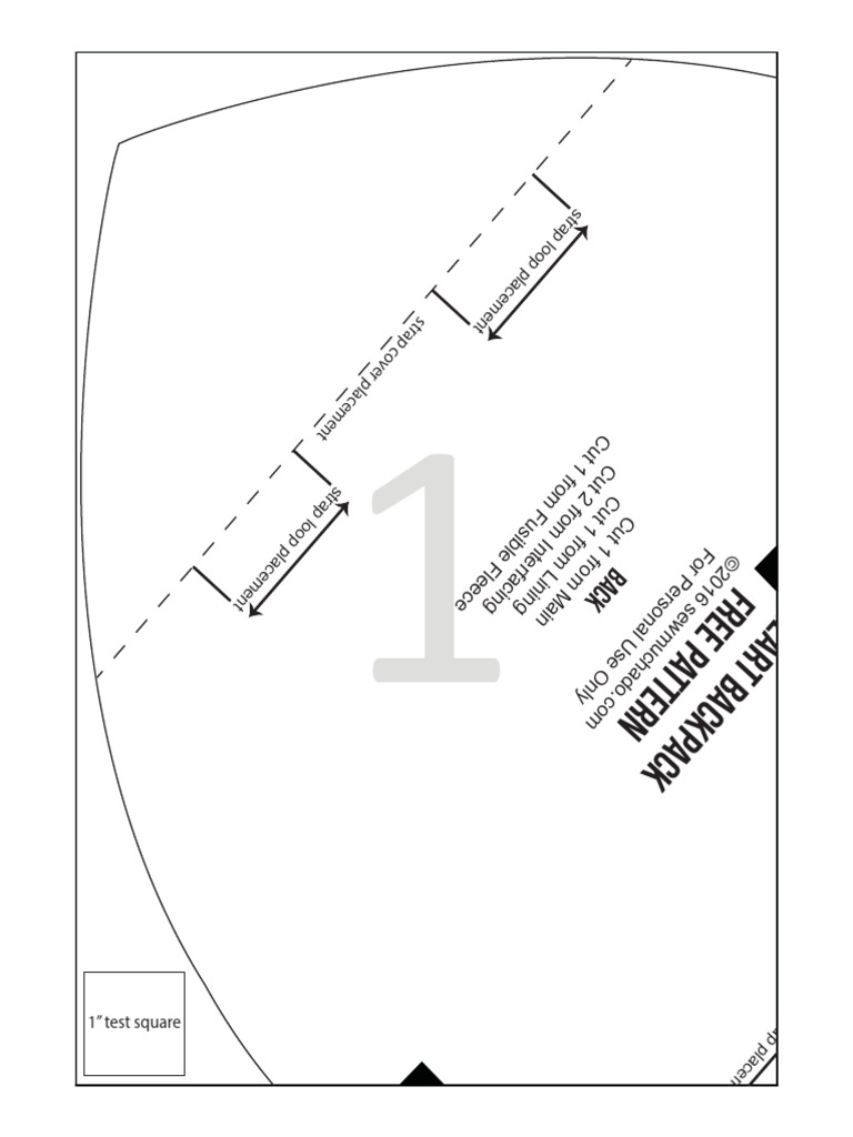Heart Backback Free Pattern Sew Much Ado 1 | PDF