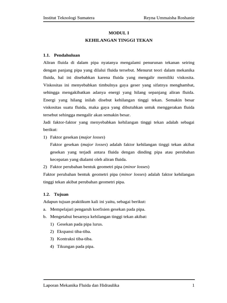 Modul 1-8 Mekflu Fix | PDF