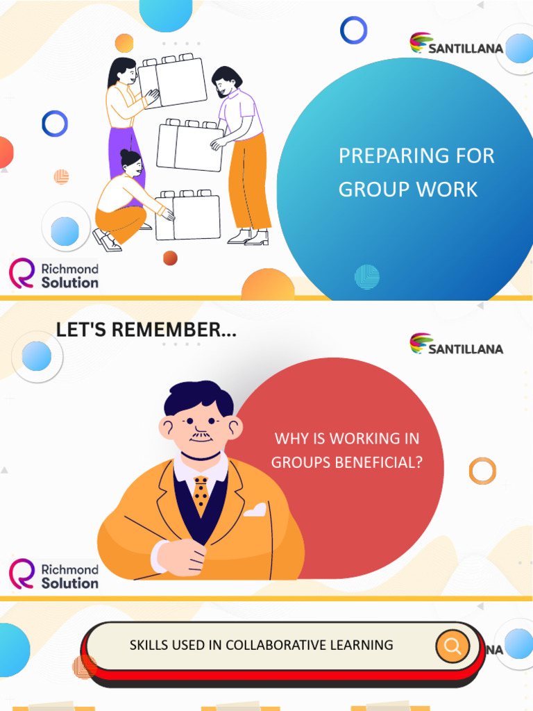 Preparing for group work vf | PDF | Communication | Cognition