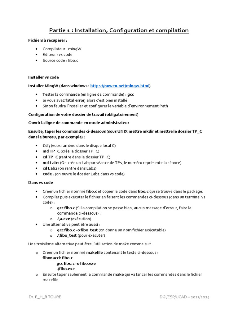 TP_2 (1) | PDF | Bibliothèque logicielle | Fichier informatique