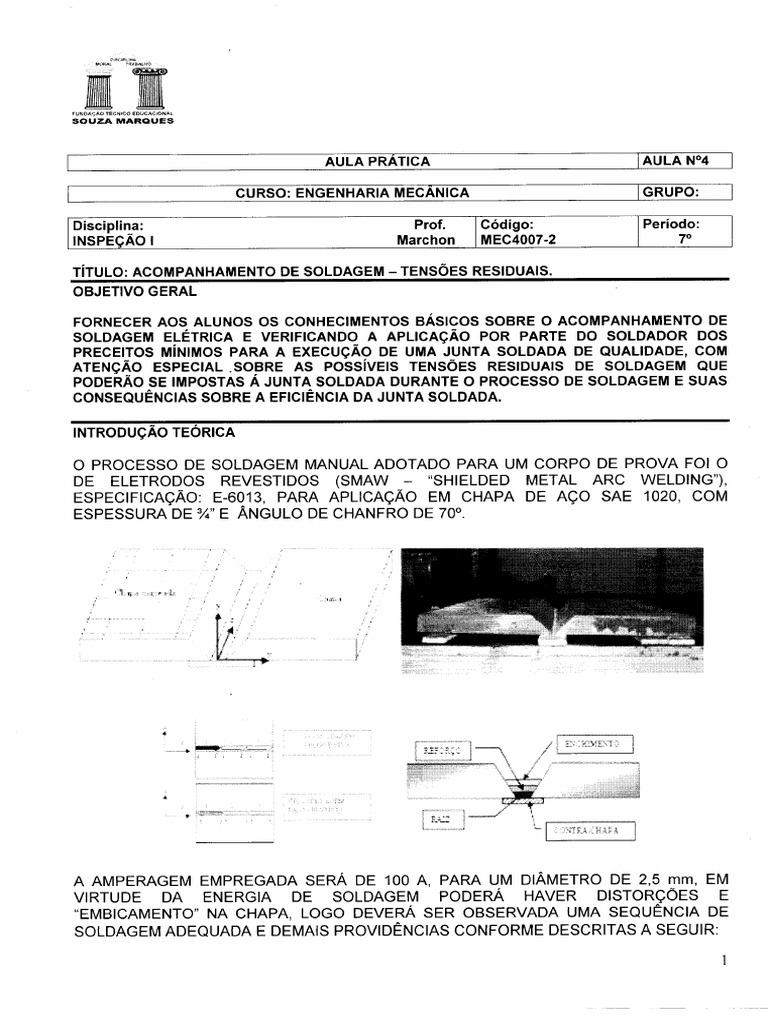 RT 2 - Tensoes Residuais | PDF