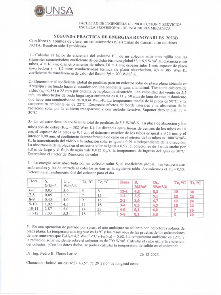 2023B 2da PRACTICA SOLUCION EERR | PDF