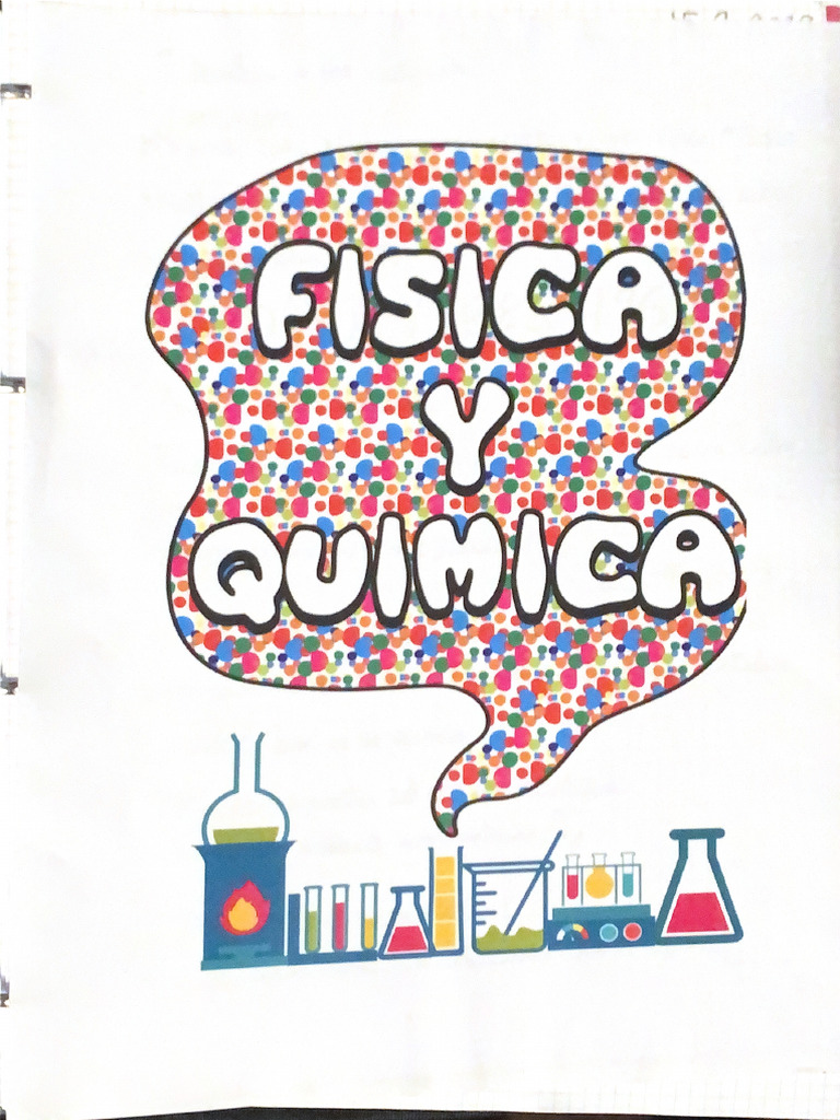 Libreta Física y Química | PDF
