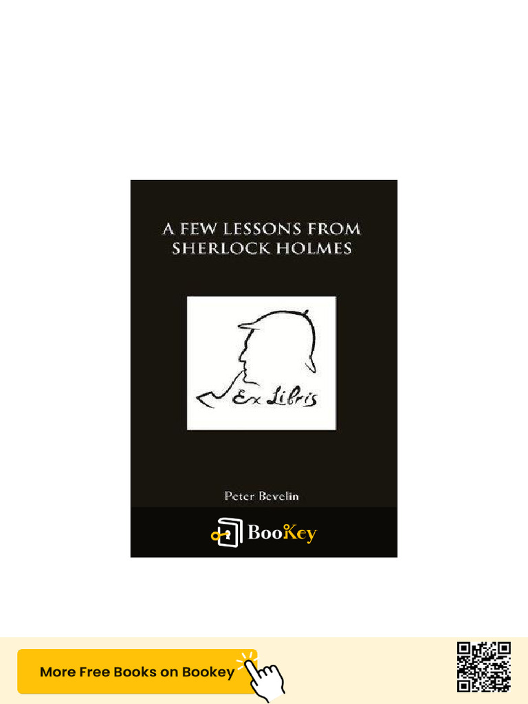A Few Lessons From Sherlock Holmes PDF | PDF | Sherlock Holmes ...